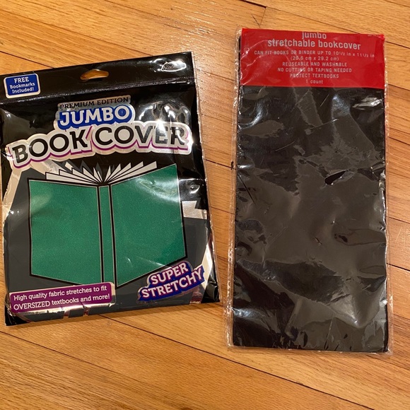 Accessories | 525 Two Jumbo Book Covers New | Poshmark